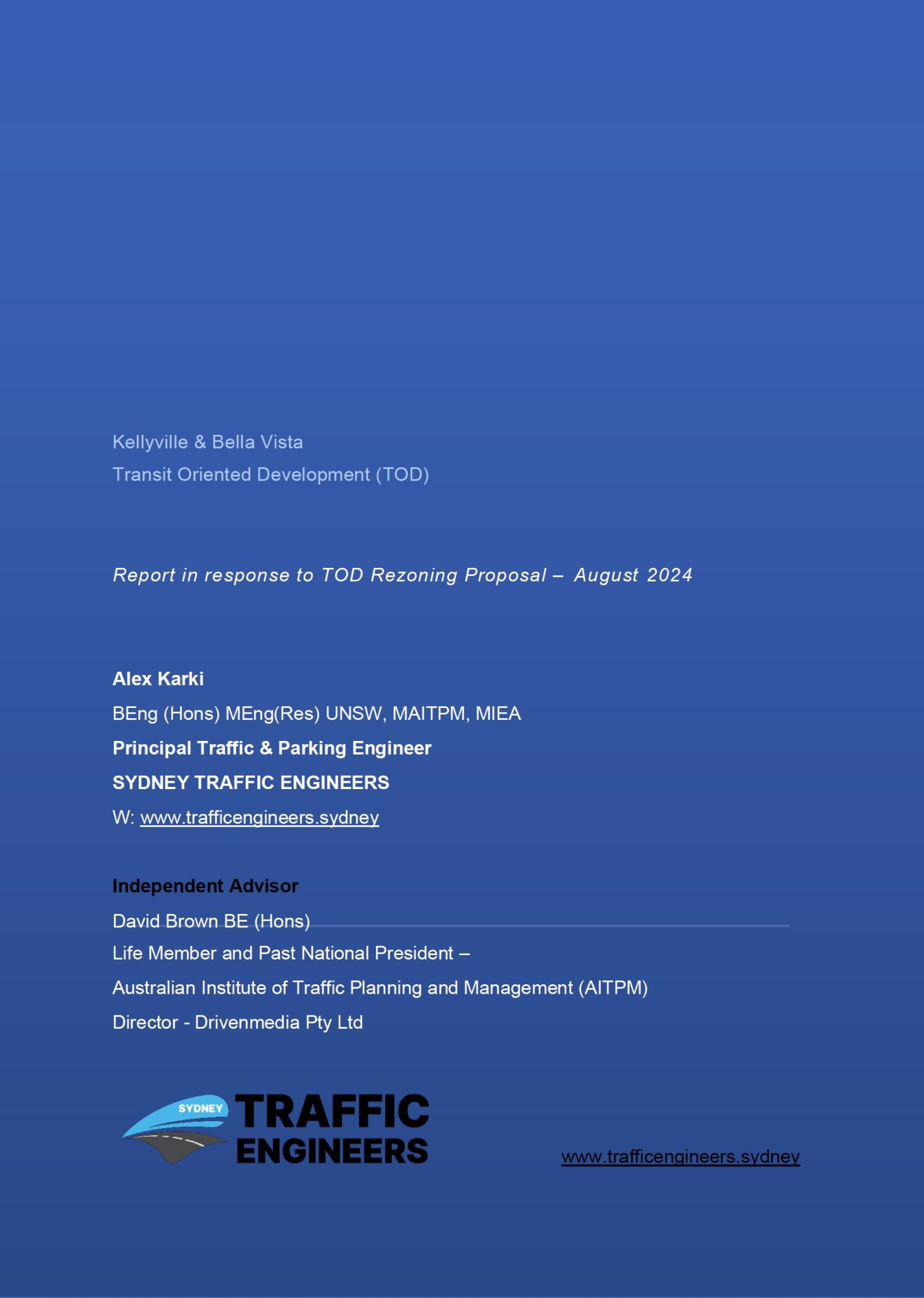 Traffic Reports – Sydney Traffic Engineers